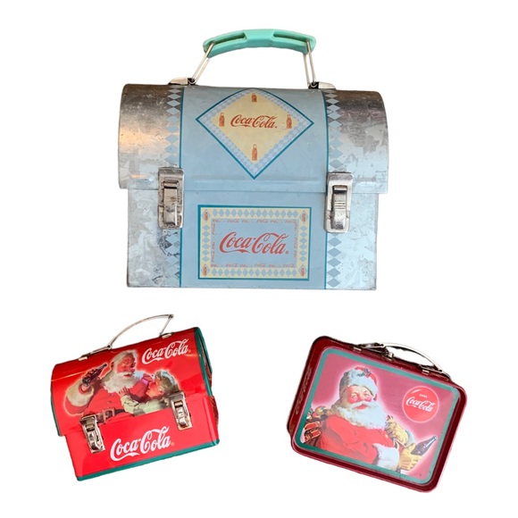 Coca Cola | Accents | Collection Of Small Cocacola Boxes | Poshmark